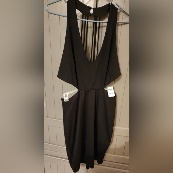 Charlotte Russe | Dresses | Little Black Dresssexy Dress Open Sideopen ...